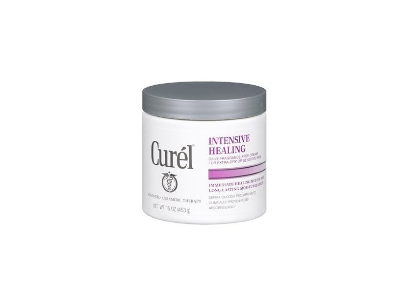 Curel Daily Cream Intensive Healing Fragrance-Free - 16 OZ Ingredients ...