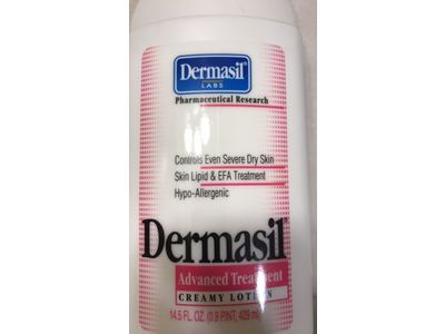 Dermasil Labs Pharmaceutical Research Advanced Treatment Creamy Lotion ...