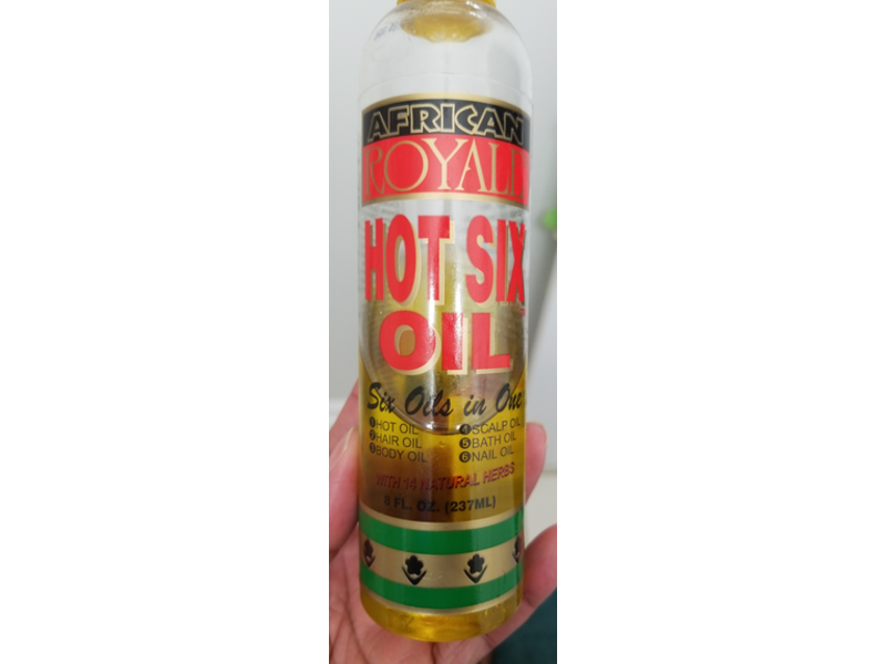 African Royale Hot Six Oil, 8 fl oz/237 mL Ingredients and Reviews