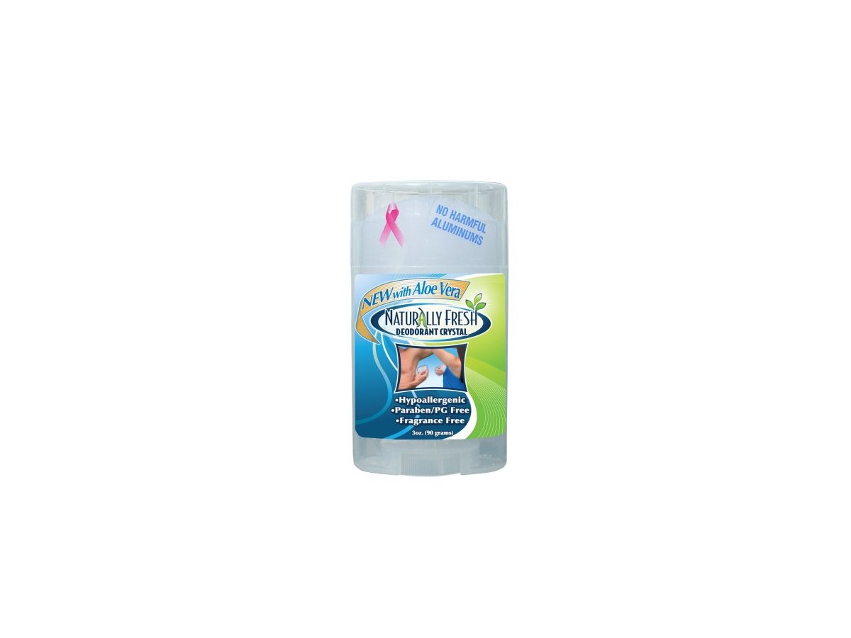 Naturally Fresh Deodorant Crystal Wide Stick With Aloe, 3-Ounce ...