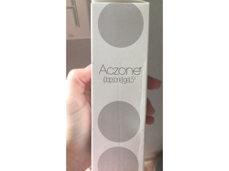Aczone (Dapsone) Gel 5% (RX) 30 Grams, Allergan Ingredients and Reviews