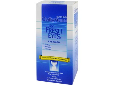 Bausch & Lomb Collyrium Eye Wash Ingredients and Reviews