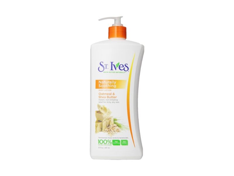 St. Ives Body Lotion, Oatmeal & Shea Butter, 21 Oz Ingredients and Reviews