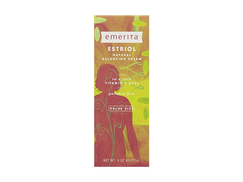 Estriol Natural Balancing Cream Emerita 4 oz Cream Ingredients and Reviews