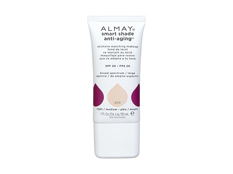 Almay Smart Shade Anti-aging Makeup, Revlon Ingredients and Reviews