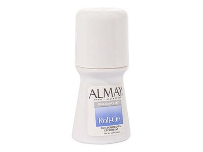 Almay Roll-On Antiperspirant & Deodorant, Fragrance Free, 1.5 fl oz ...