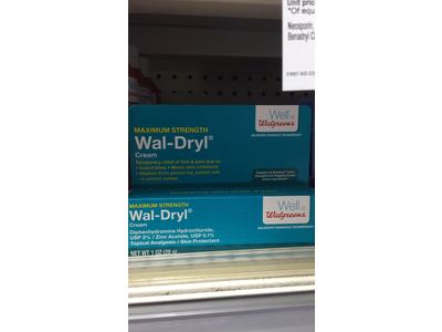 Walgreens Wal-Dryl Anti-Itch Cream Ingredients and Reviews