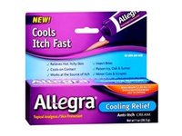 Allegra Cooling Relief Anti-Itch Cream, 1 oz. (Pack of 2) Ingredients ...