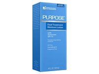 Purpose Dual Treatment SPF 15 Moisture Lotion, 4 Ounce Ingredients and ...
