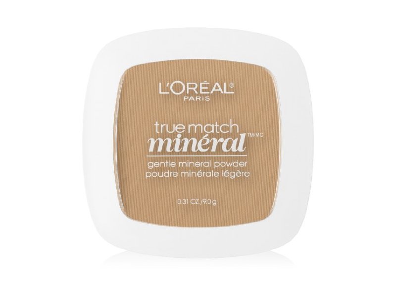 L'Oreal Paris True Match Mineral Pressed Powder, Natural Buff, 0.31 ...