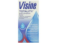 Visine, Multi-Symptom Relief Eye Drops Totality, Lubricant & Astringent ...