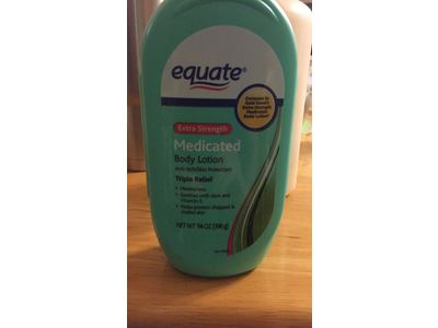 Equate Medicated Body Lotion Ingredients and Reviews