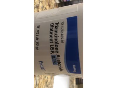 Triamcinolone Acetonide Topical Ointment 0.1% (RX), I LB, Perrigo ...