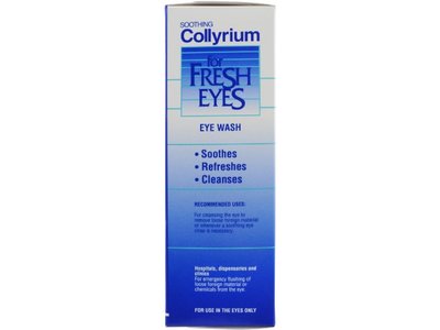 Bausch & Lomb Collyrium Eye Wash Ingredients and Reviews