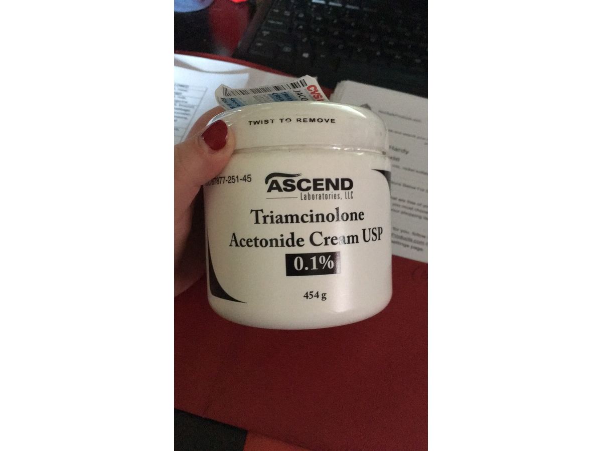 Triamcinolone Acetonide Topical 0.1% (RX), 454 Grams, Ascend ...
