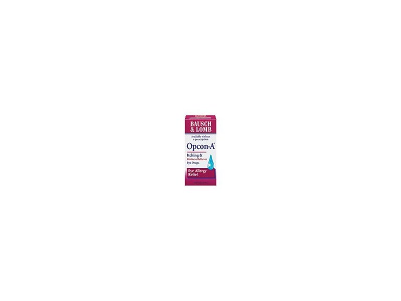 Bausch & Lomb Opcon-A Eye Allergy Relief Ingredients and Reviews