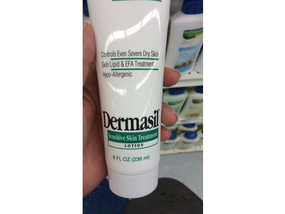 Dermasil Labs Sensitive Skin Treatment Lotion, Relief From Severe Dry ...