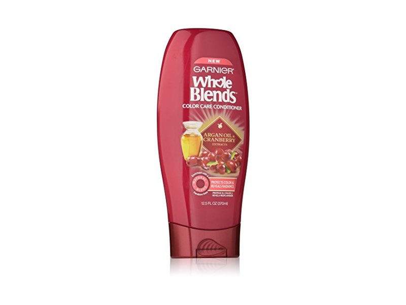 Garnier Whole Blends Color Care Conditioner, Argan Oil & Cranberry ...