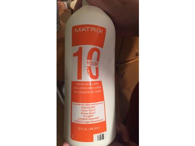 Matrix Socolor Cream Developer 10, 20, 30, 40 Volume (10 volume ...