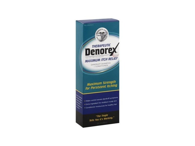 Denorex, Therapeutic, 2-in-1 Shampoo + Conditioner, Maximum Itch Relief ...