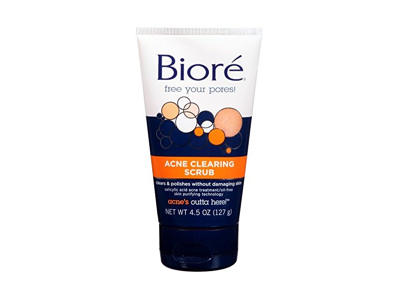Biore Acne Clearing Scrub Ingredients and Reviews